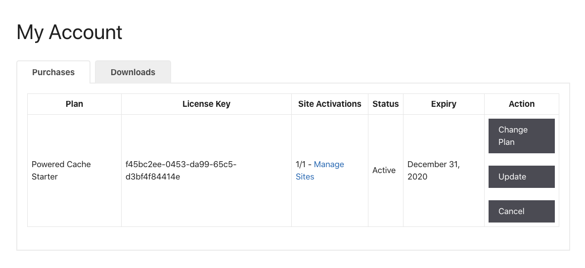 Customer Dashboard — HandyPlugins