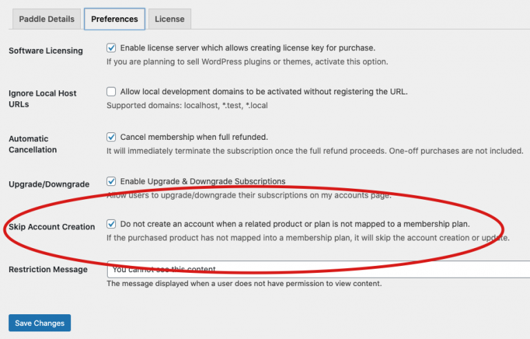 Automatic account creation — HandyPlugins