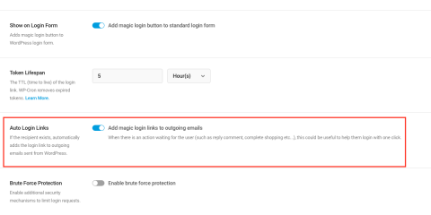 Magic Login 1.6: Auto Login Links Everywhere — HandyPlugins
