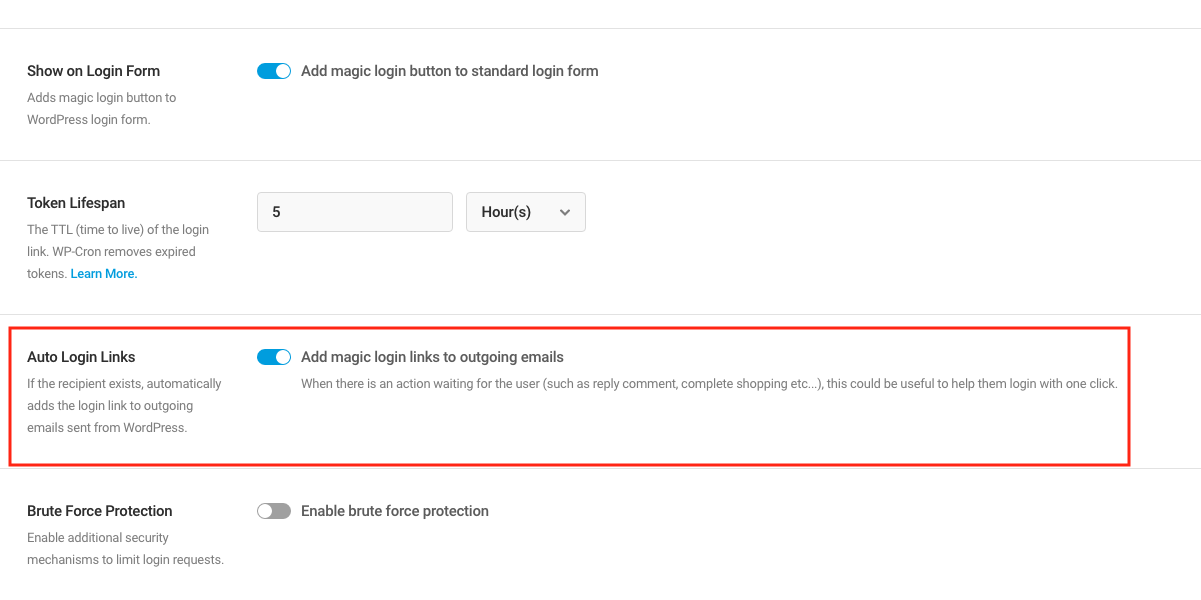 Magic Login 1.6: Auto Login Links Everywhere — HandyPlugins